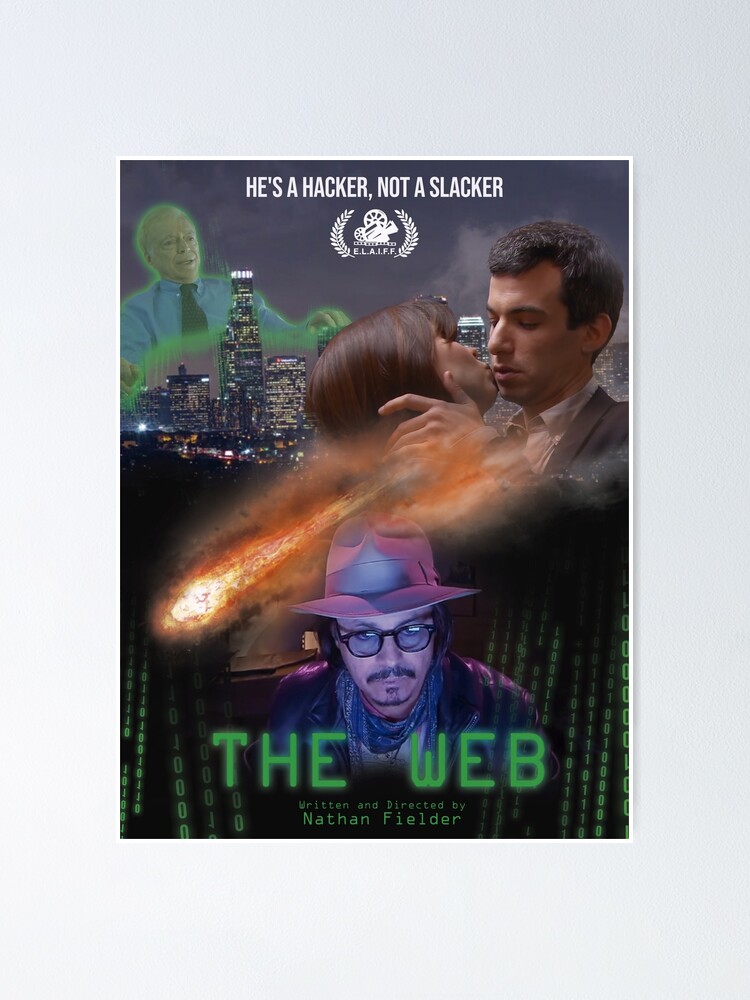 Wall Décor Prints Cartoon Portrait Nathan Fielder Wall Art Nathan for ...