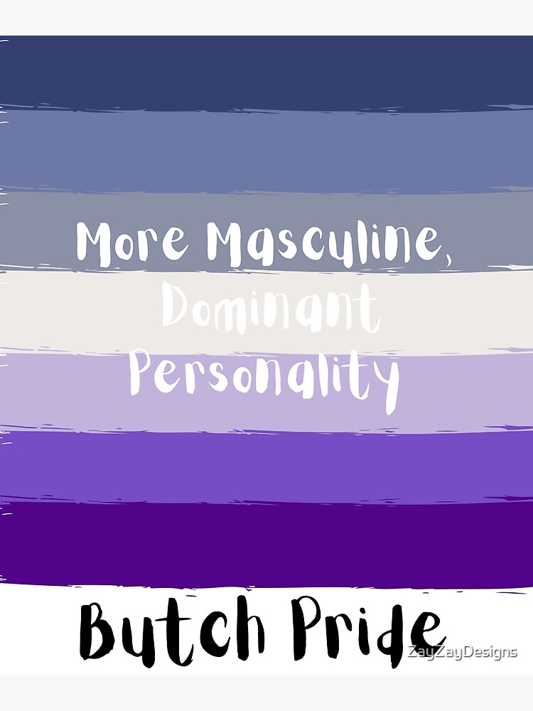 "Butch Lesbian Flag Meaning" Poster for Sale by ZayZayDesigns | Redbubble