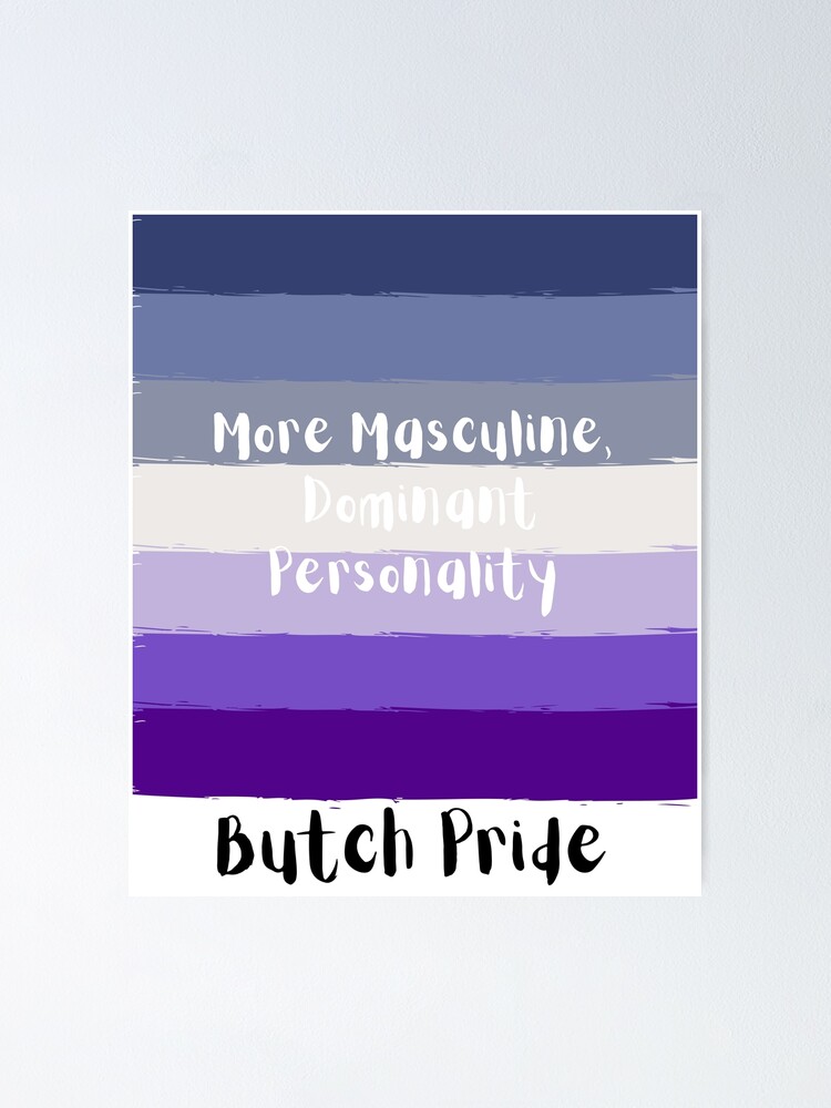 "Butch Lesbian Flag Meaning" Poster for Sale by ZayZayDesigns | Redbubble