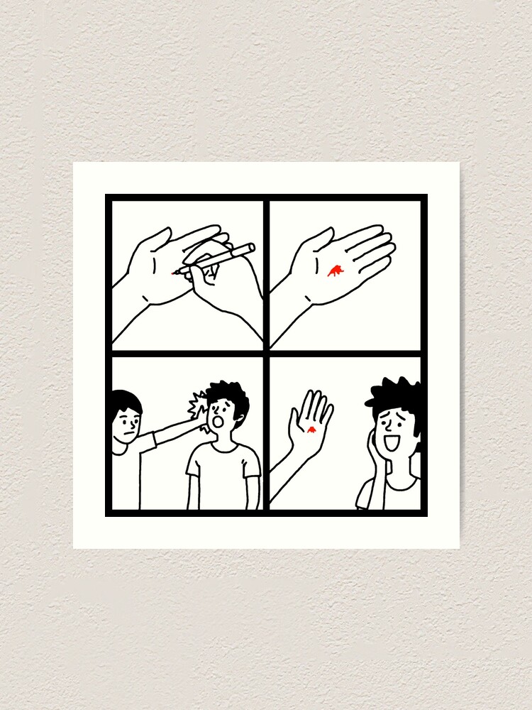 "Slap Pass Mosquito Meme" Art Print for Sale by jaoafallas | Redbubble