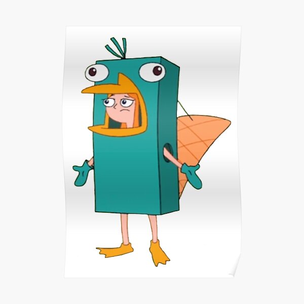 Perry The Platypus Posters | Redbubble