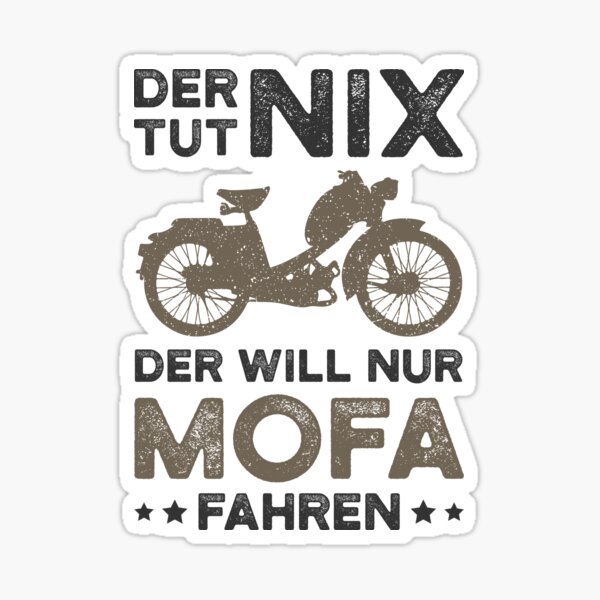 Sticker: Mofa | Redbubble
