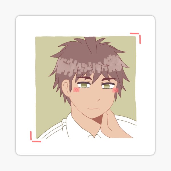"[Danganronpa 2] Hajime Hinata Sticker 1/3" Sticker for Sale by ...