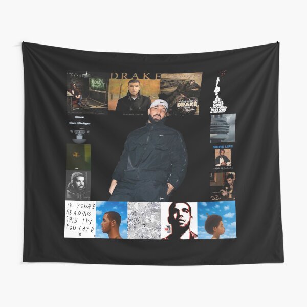 "Drake Albums" Tapestry for Sale by VLASHOP | Redbubble