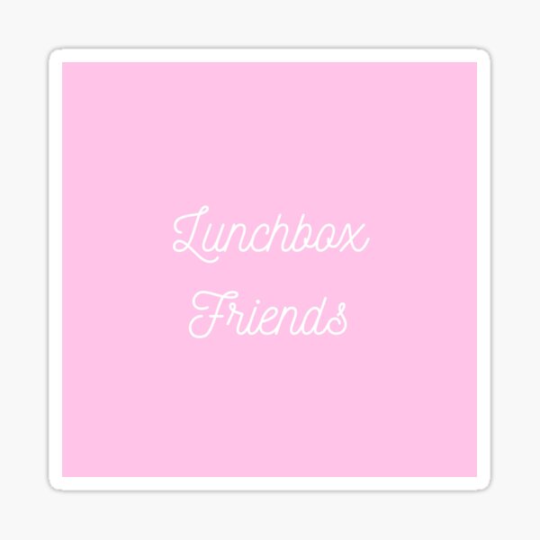 "Lunchbox Friends" Sticker for Sale by YannaSoLovely | Redbubble