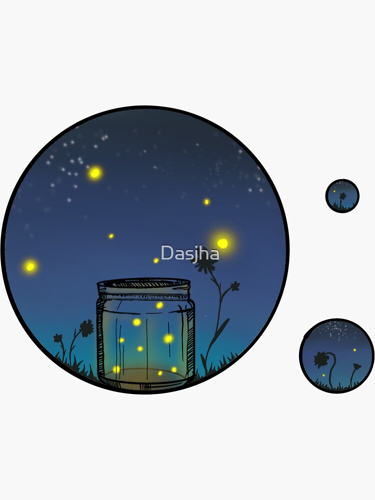 "Firefly lightning bug" Sticker for Sale by Dasjha | Redbubble
