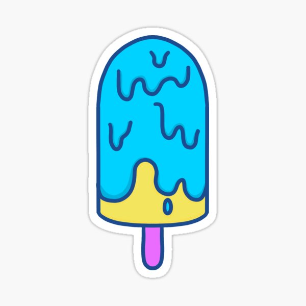 "Mamu Tropical Retro kawaii stickers vapor wave neon aesthetic sticker ...