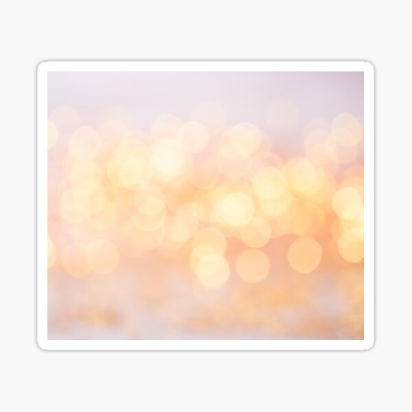 "Soft Light Bokeh" Sticker for Sale by T-shirt-Designs | Redbubble