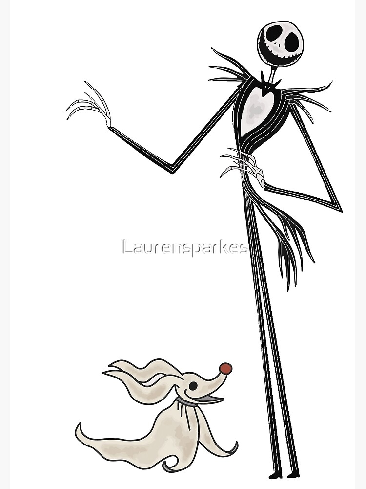 "JACK AND ZERO" Poster by Laurensparkes | Redbubble