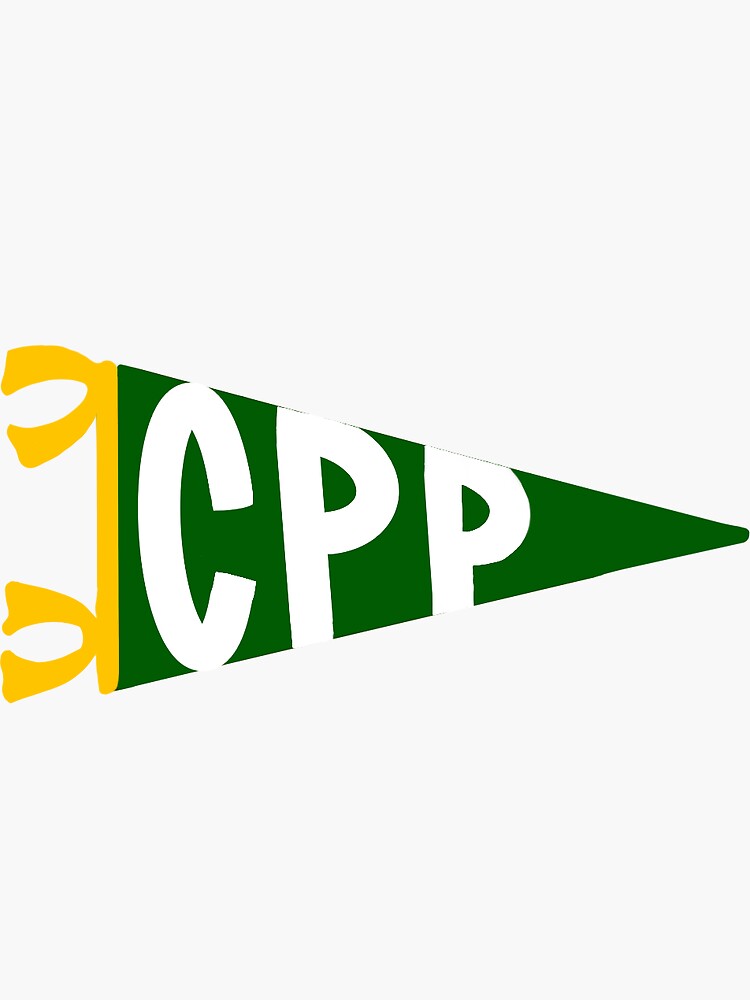 "Cal Poly Pomona Pennant" Sticker for Sale by piamarker | Redbubble