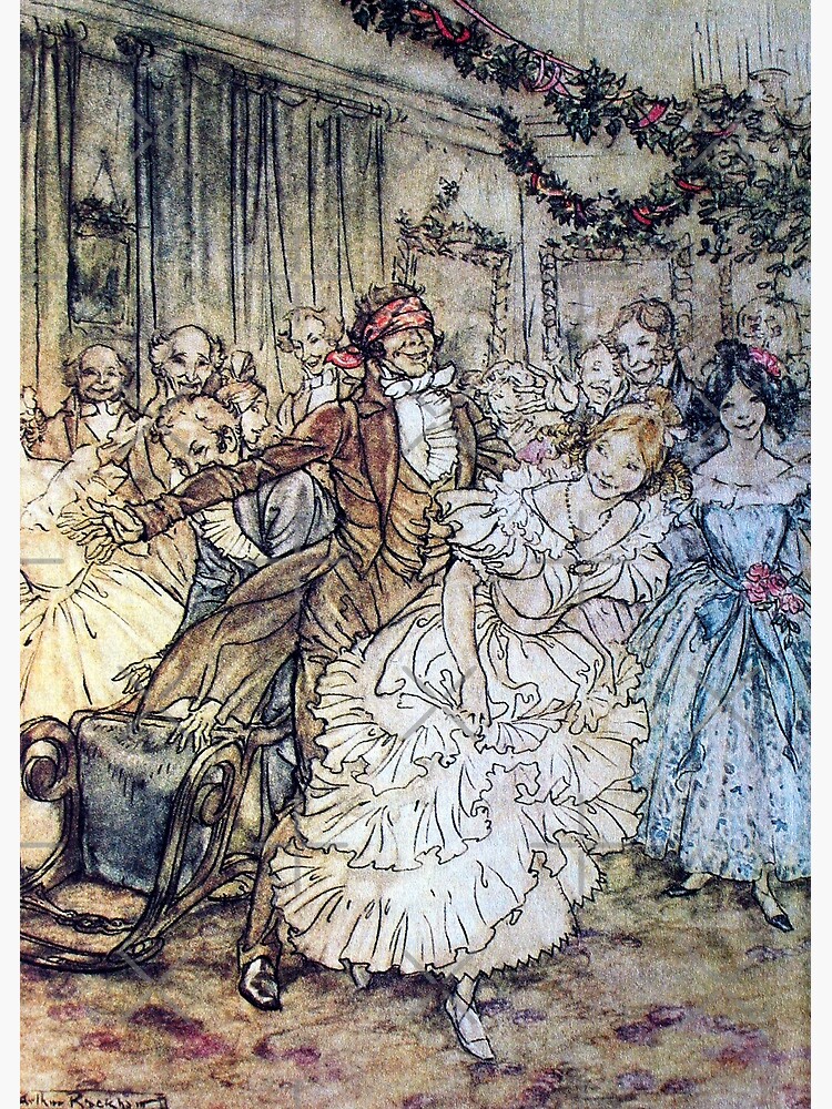 "Party games at Scrooge's Nephew's house - A Christmas Carol - Arthur ...