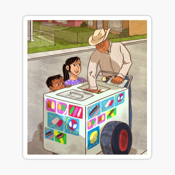 "Paletero" Sticker for Sale by PaulinaGil | Redbubble