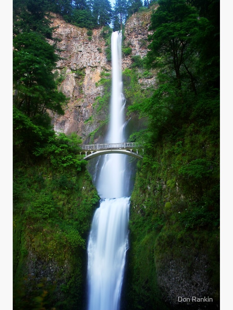 Multnomah Falls Premium Matte Vertical Poster sold by GeorgLombardo ...