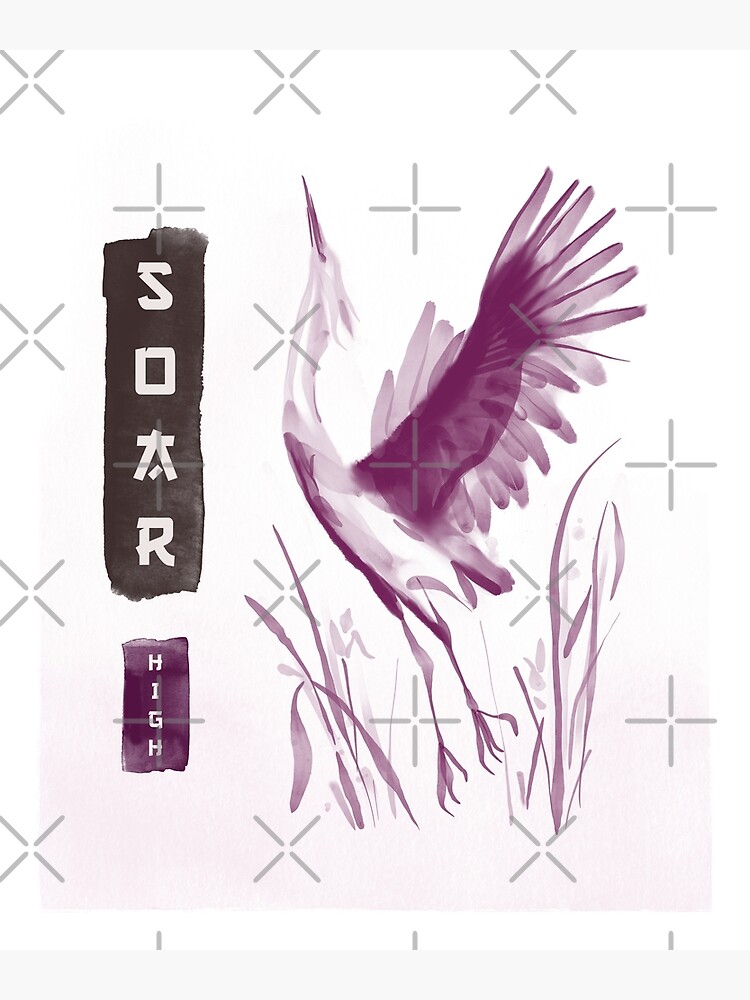 "Soar high" Poster for Sale by TheCasualStore | Redbubble