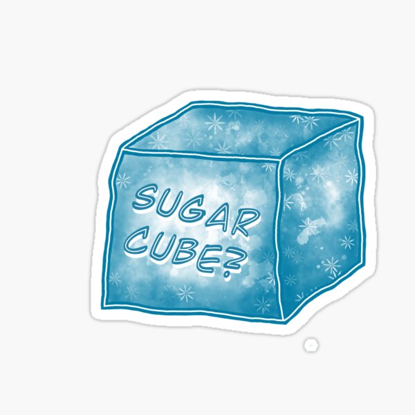 Sugar Cube Stickers | Redbubble