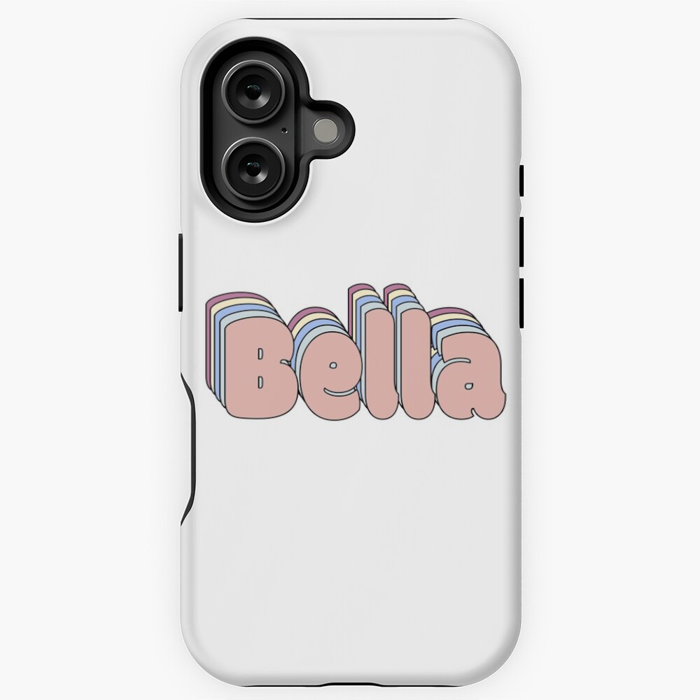 "Bella Name " Sticker for Sale by ashleymanheim | Redbubble