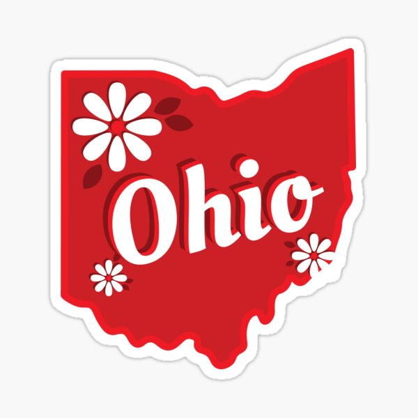 "Ohio" Sticker by alopez17 | Redbubble