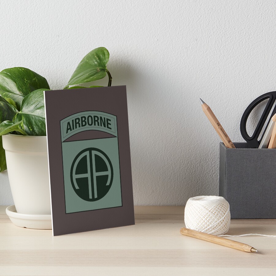 "82nd Airborne Division Logo" Art Board Print by aliberalino | Redbubble