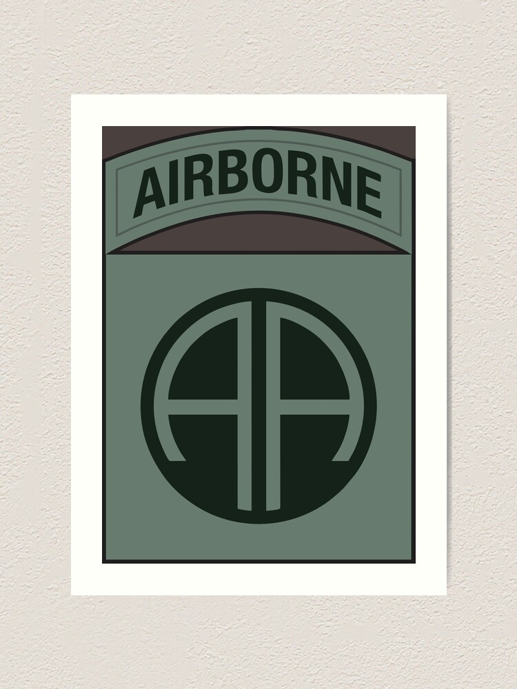 "82nd Airborne Division Logo" Art Print for Sale by aliberalino | Redbubble