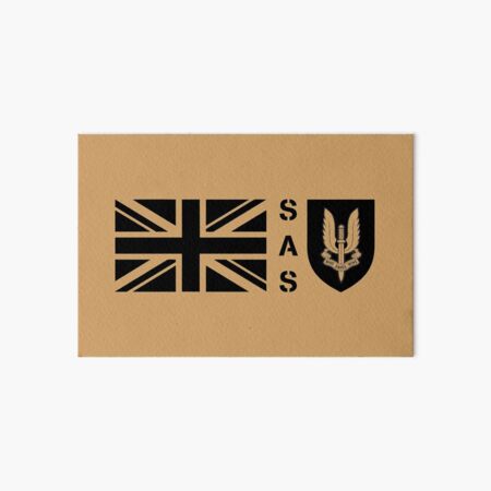 "British SAS Special Air Service Logo" Art Board Print by aliberalino ...