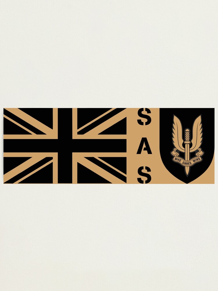 "British SAS Special Air Service Logo" Photographic Print for Sale by ...