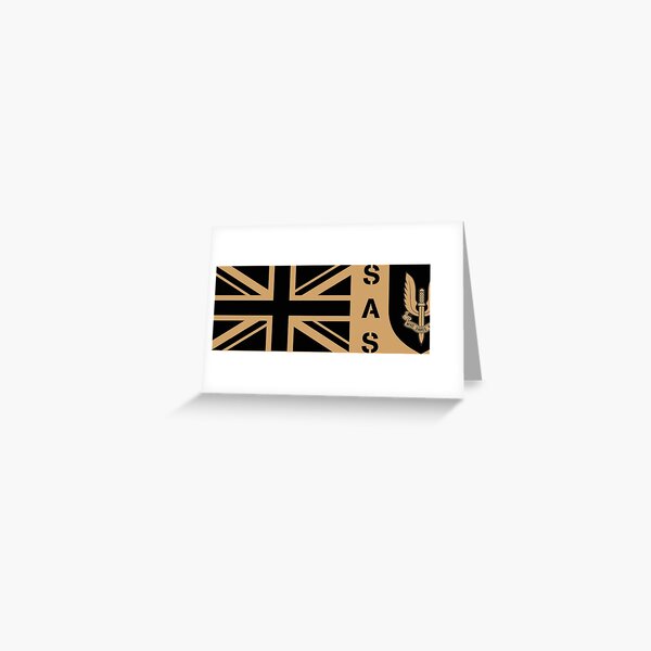 "British SAS Special Air Service Logo" Greeting Card by aliberalino ...