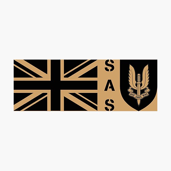 "British SAS Special Air Service Logo" Photographic Print for Sale by ...
