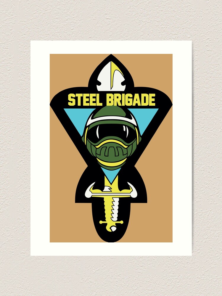 "Gi Joe Steel Brigade Logo" Art Print for Sale by aliberalino | Redbubble