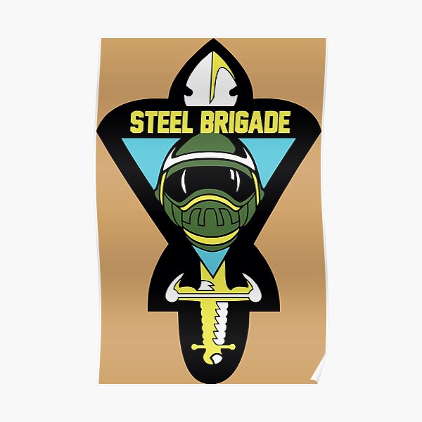 "Gi Joe Steel Brigade Logo" Poster for Sale by aliberalino | Redbubble