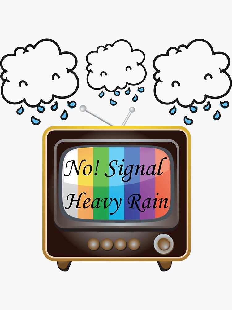 "No Signal" Sticker by vikramghosh | Redbubble