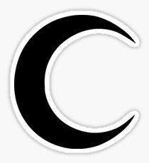 Crescent Moon: Stickers | Redbubble