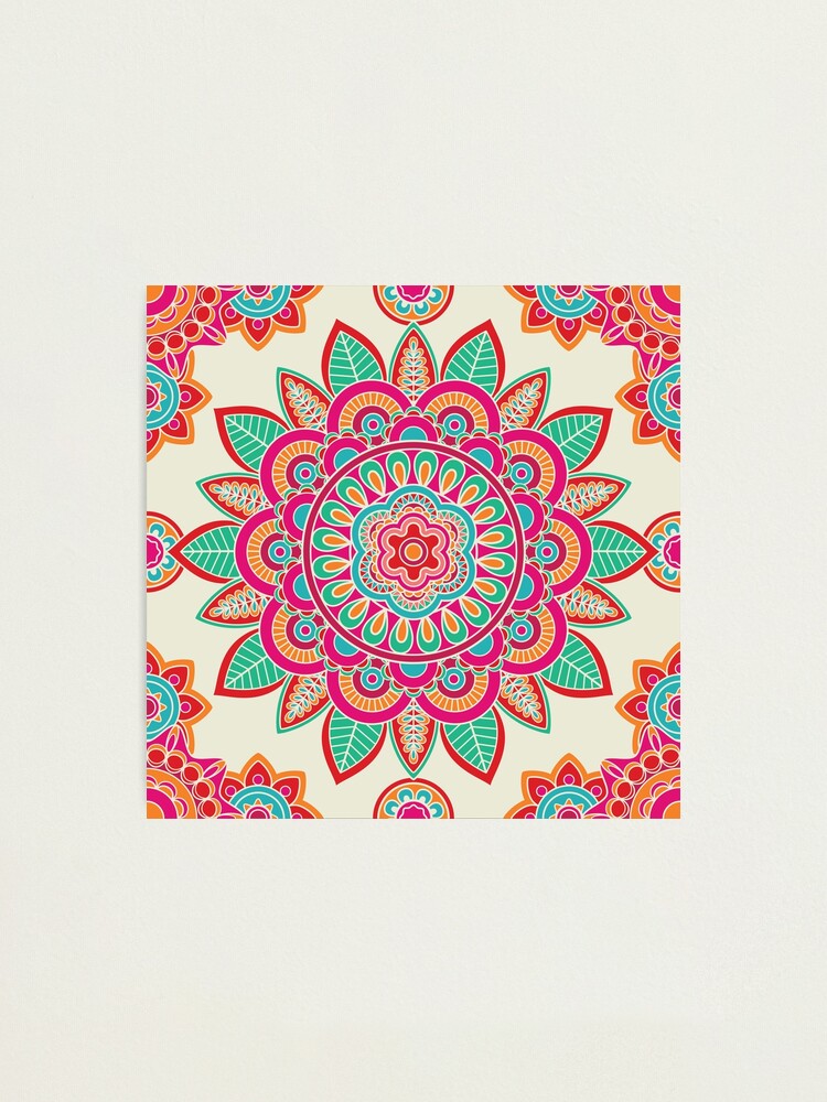 "Boho Hippie Pattern" Photographic Print for Sale by artdesignforyou ...