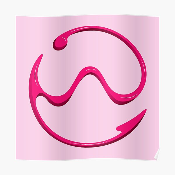 "Lady Gaga Chromatica Symbol" Poster for Sale by mikawy | Redbubble