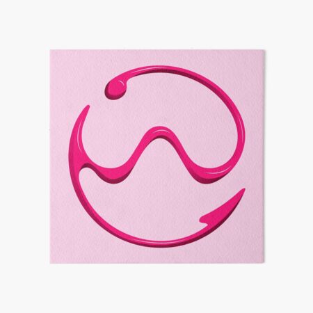 "Lady Gaga Chromatica Symbol" Art Board Print for Sale by mikawy ...