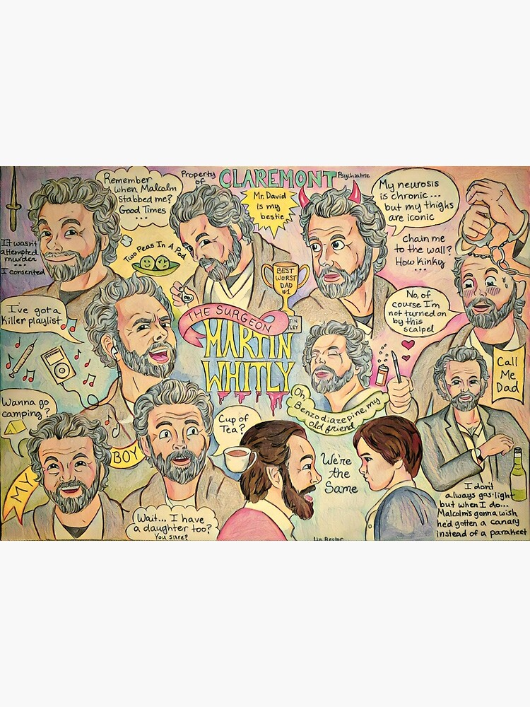 Prints Digital Prints Art & Collectibles Martin Whitly Fanart Print A4 ...