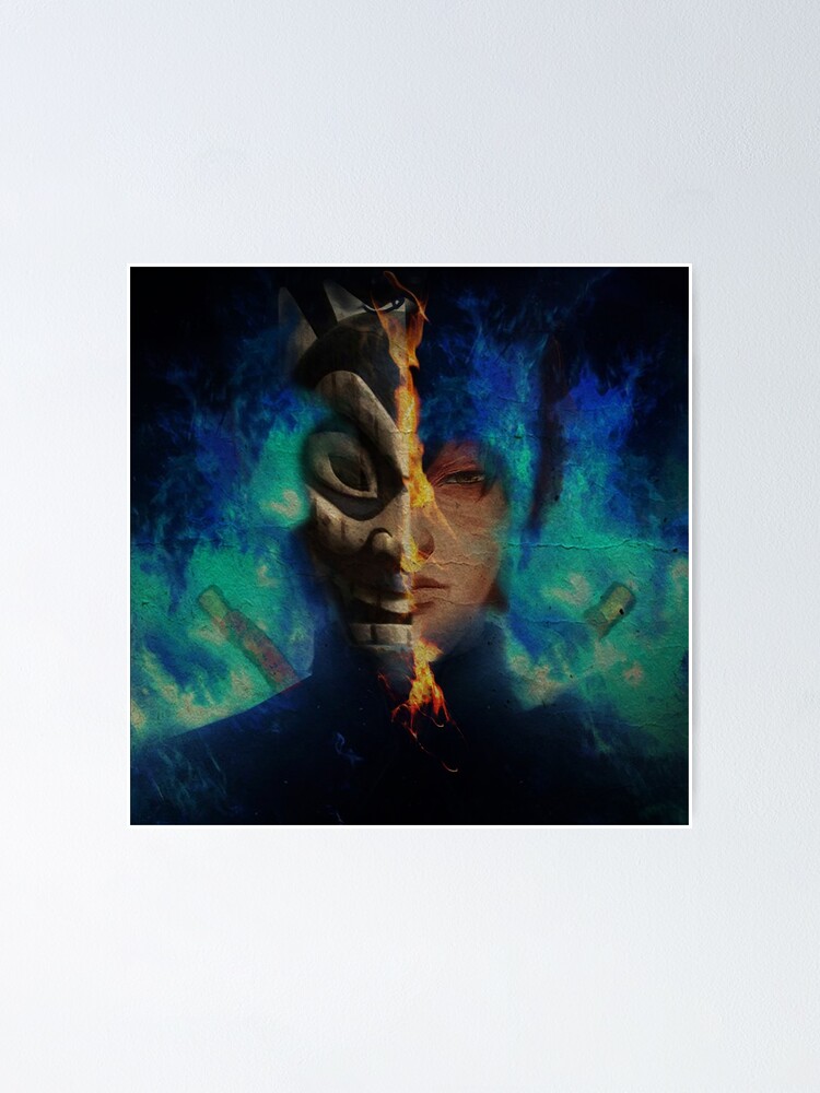 "The Blue Spirit" Poster for Sale by doronIsreal | Redbubble