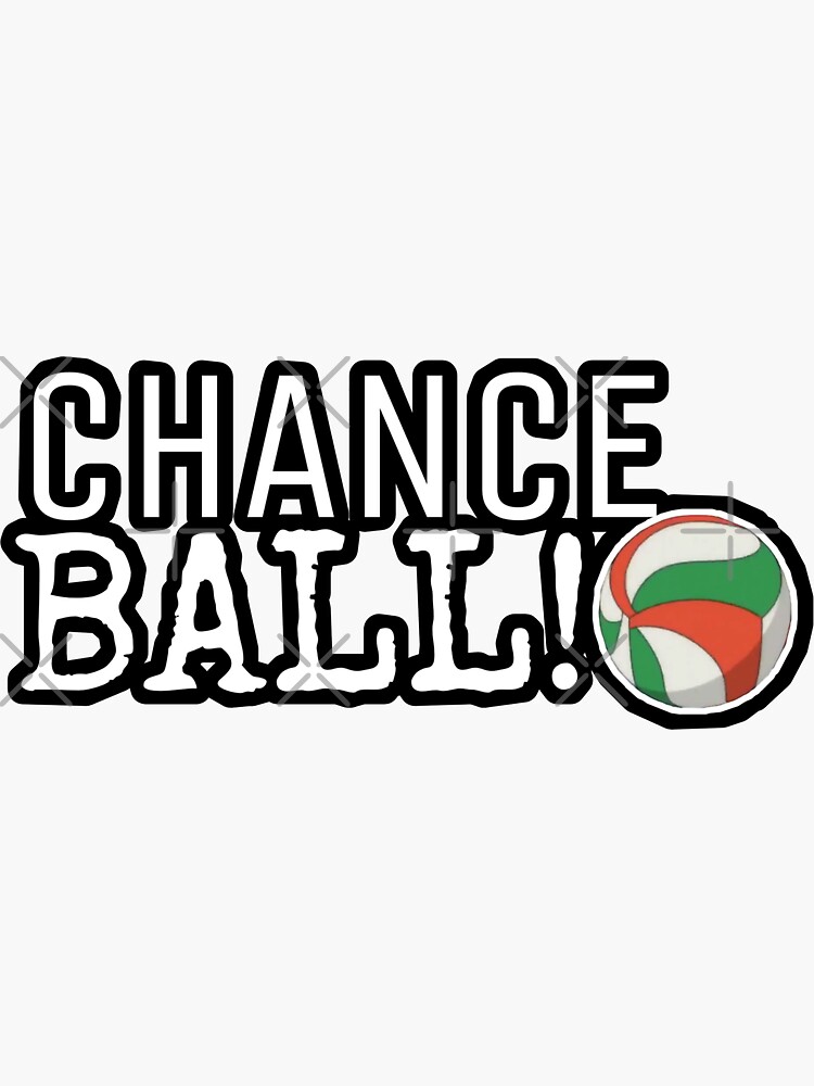 "Chance Ball" Sticker for Sale by StorybookSwan | Redbubble