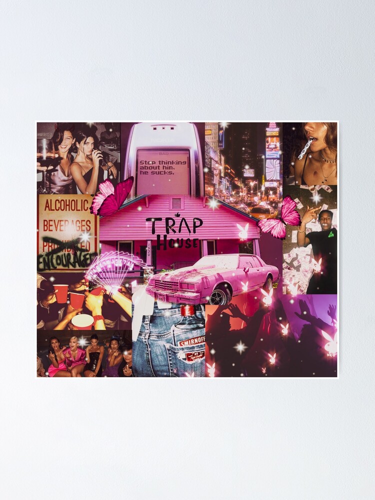 "Trap House" Poster by Jmakesart | Redbubble