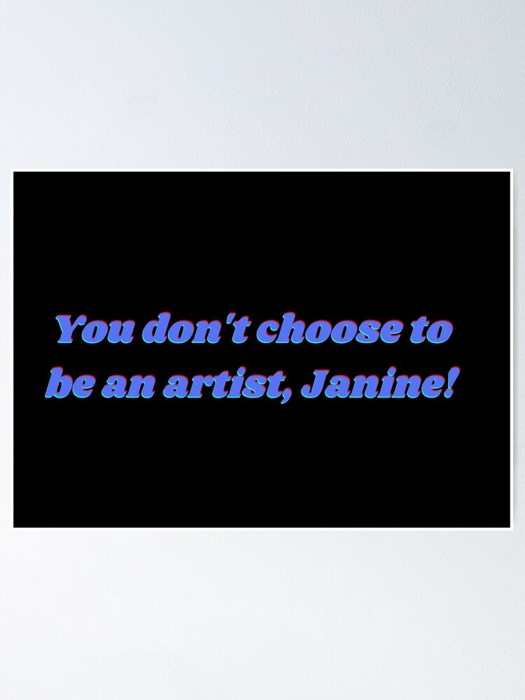 "Babysitters Club - You Don't Choose to be an Artist Janine - Claudia ...