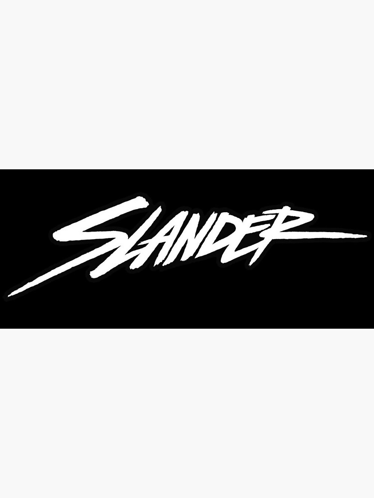 "Slander Logo" Sticker by amycheeryolo | Redbubble