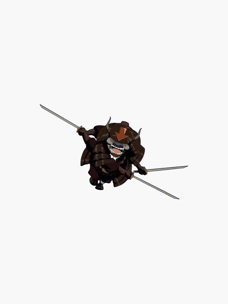 "Appa in Armor" Sticker for Sale by avatarstickers | Redbubble