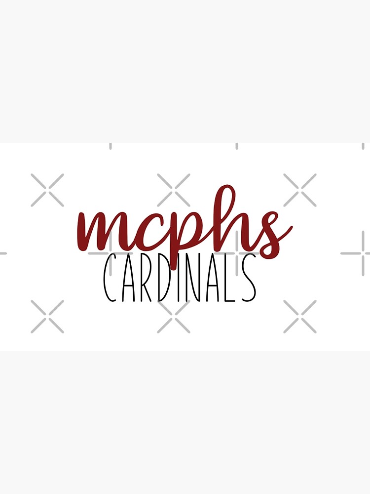 "mcphs - cardinals" Poster by mimibounar | Redbubble