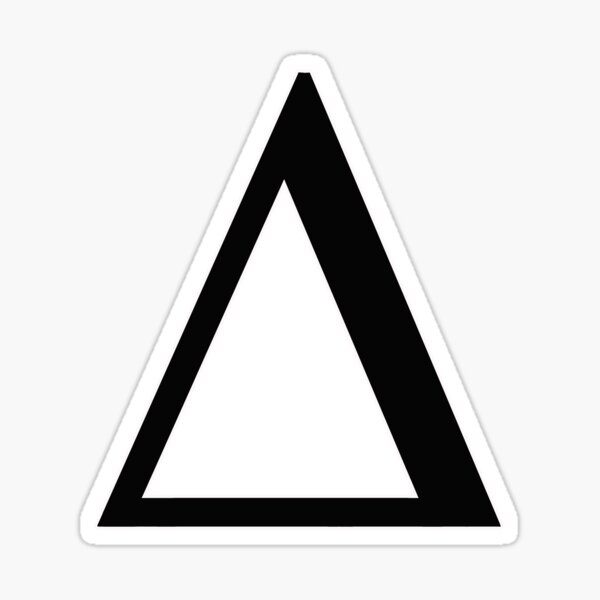 "Delta" Sticker by Pineapple-Girl | Redbubble