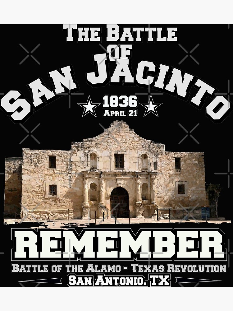 "The Battle of San Jacinto - Texas Revolution 1836" Poster for Sale by ...