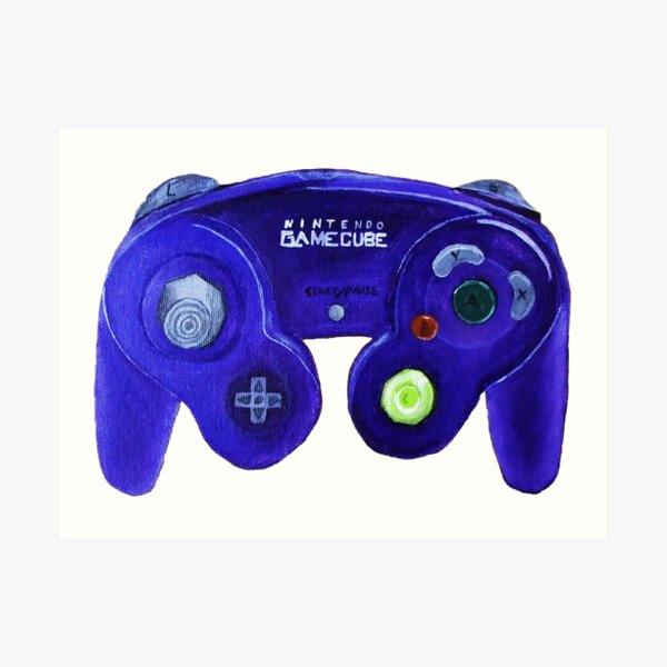 Gamecube Controller Art Prints | Redbubble