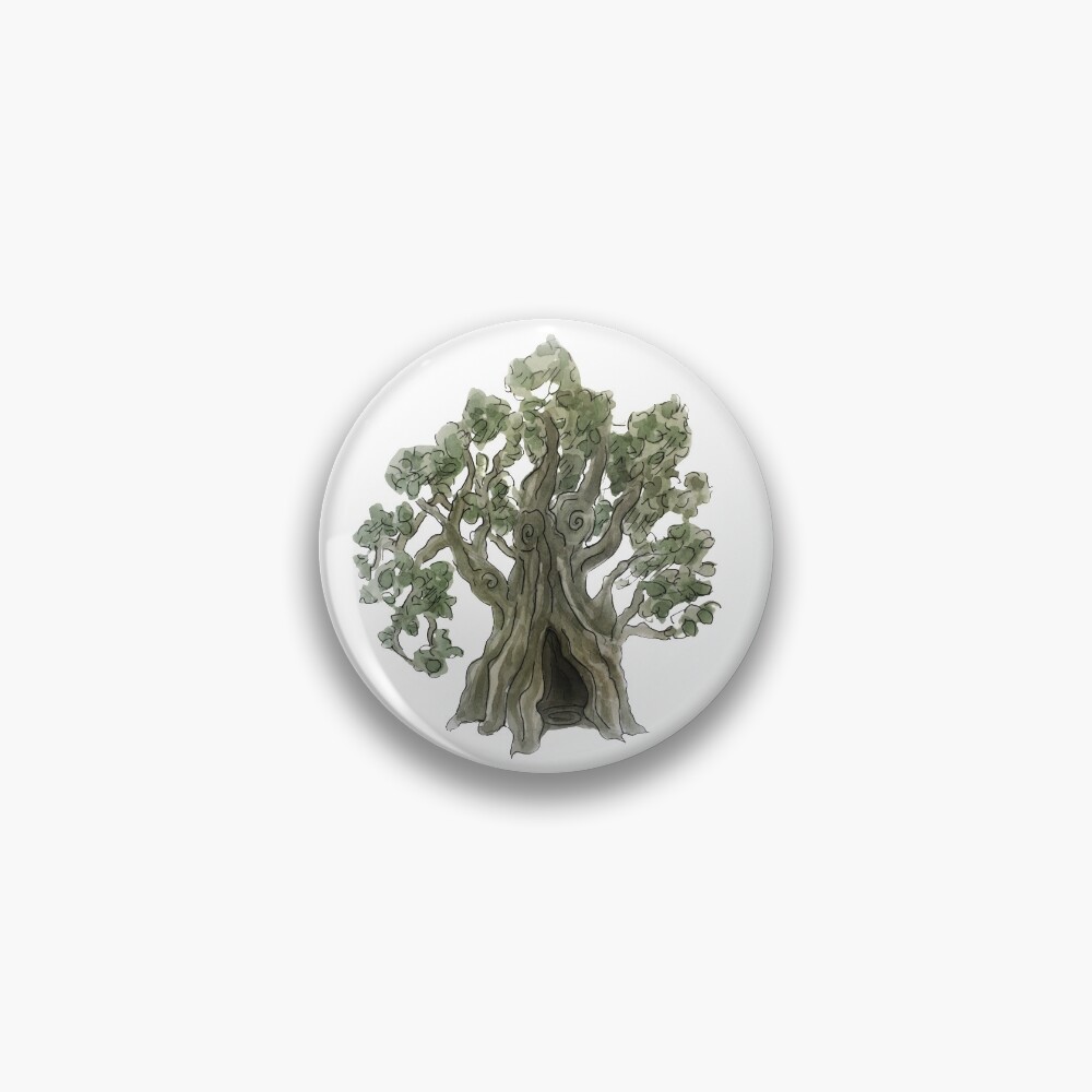"Spooky Yew Tree in Watercolor" Sticker for Sale by Regan Ralston ...