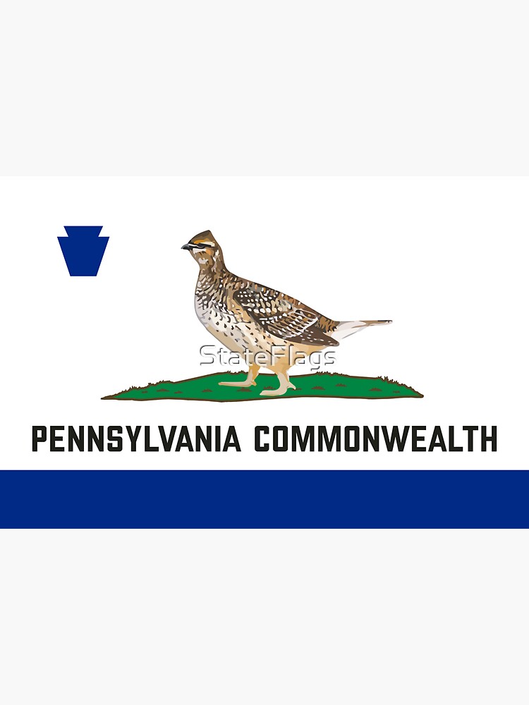 "Pennsylvania Republic " Sticker for Sale by StateFlags | Redbubble
