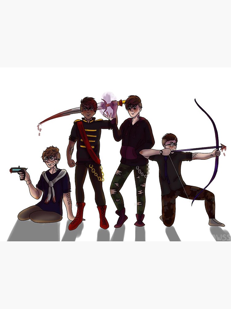 "Sanders sides villains " Sticker by Lizadraws | Redbubble