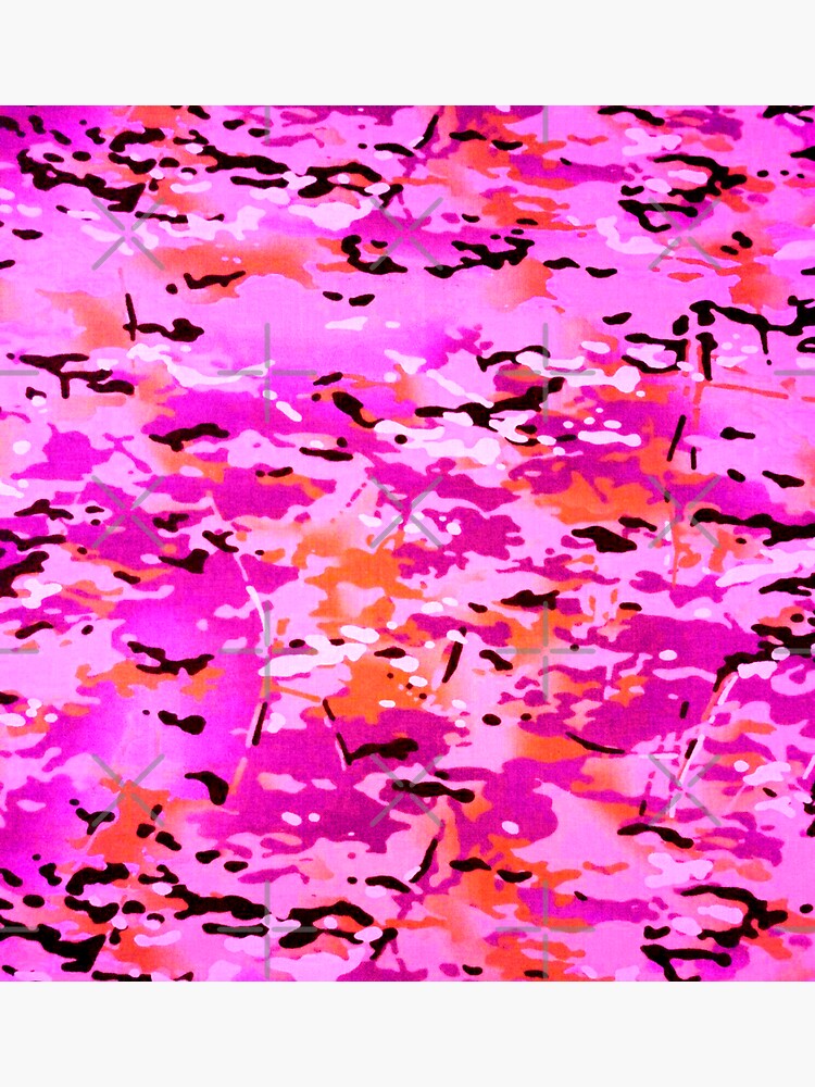 "Multi-Camo Pattern Fabric #6" Sticker for Sale by ornamentedrev ...