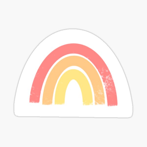 "pastel rainbow" Sticker by GG4789 | Redbubble